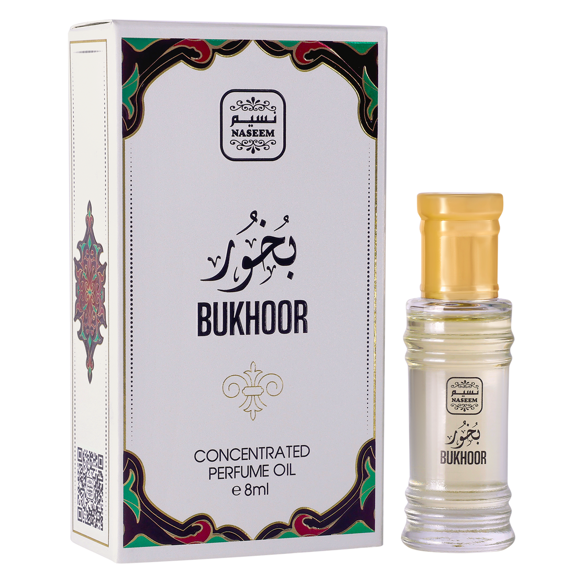 Naseem Bukhoor Roll On | Rose Musk Perfume Oil | Unisex Fragrances